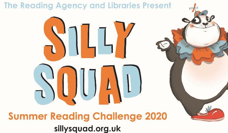 NI Libraries - Join the Silly Squad - Summer Reading Challenge 2020
